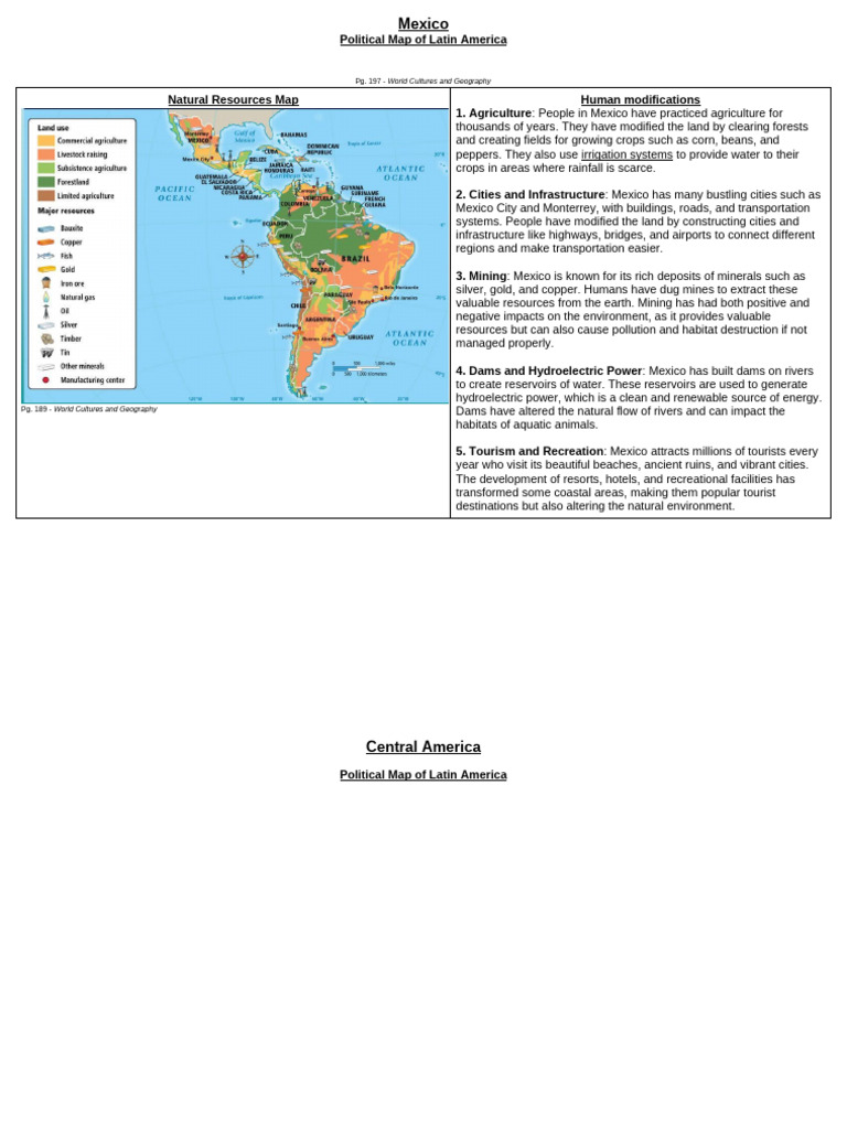 Human Modifications in Latin America | PDF | Canal | Agriculture
