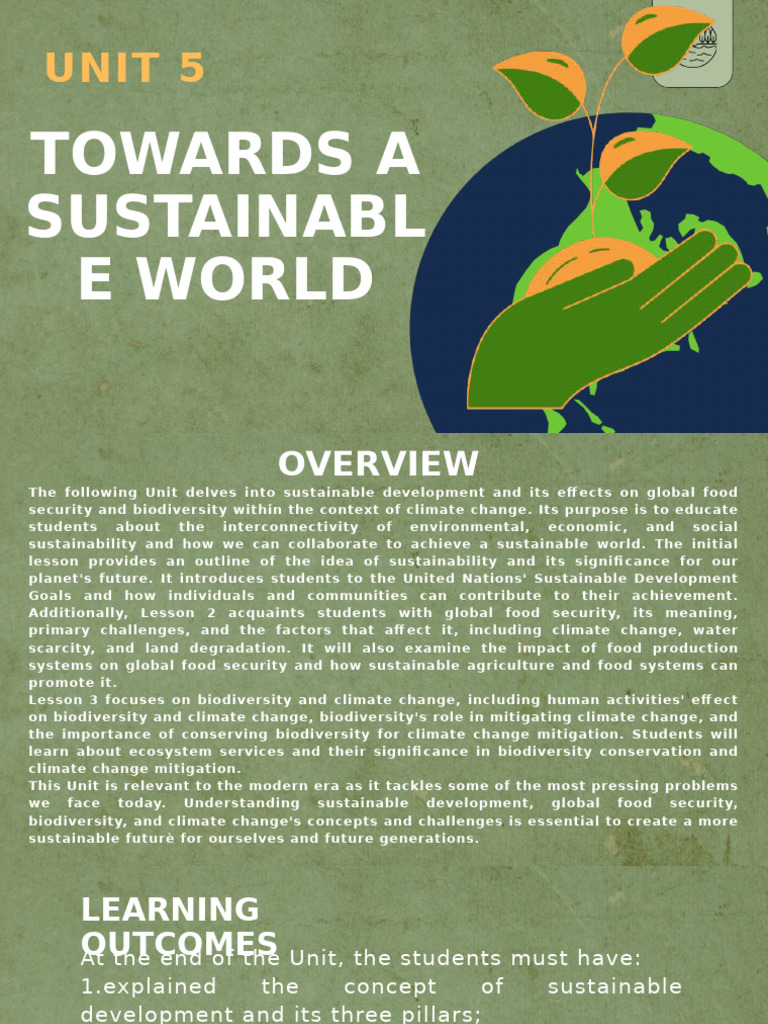 Sustainable Development and Food Security | PDF | Sustainability ...