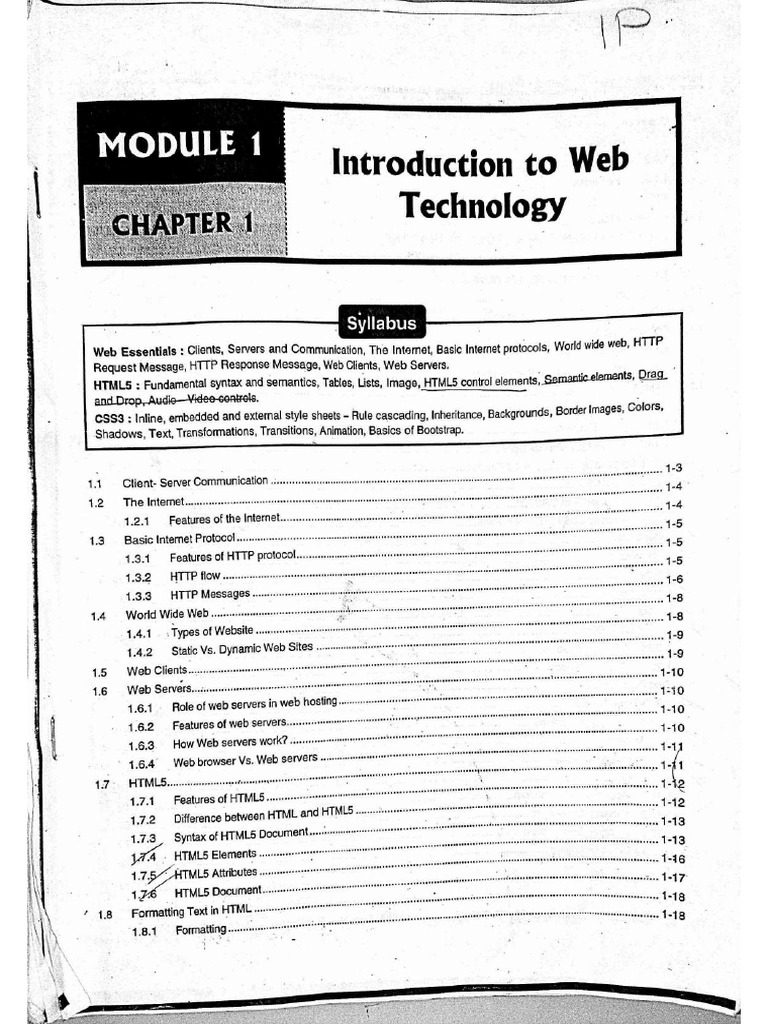 IP Module 1 | PDF