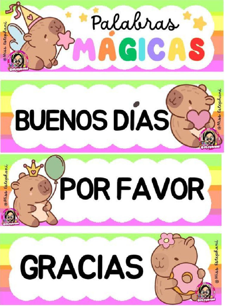 Palabras Magicas | PDF