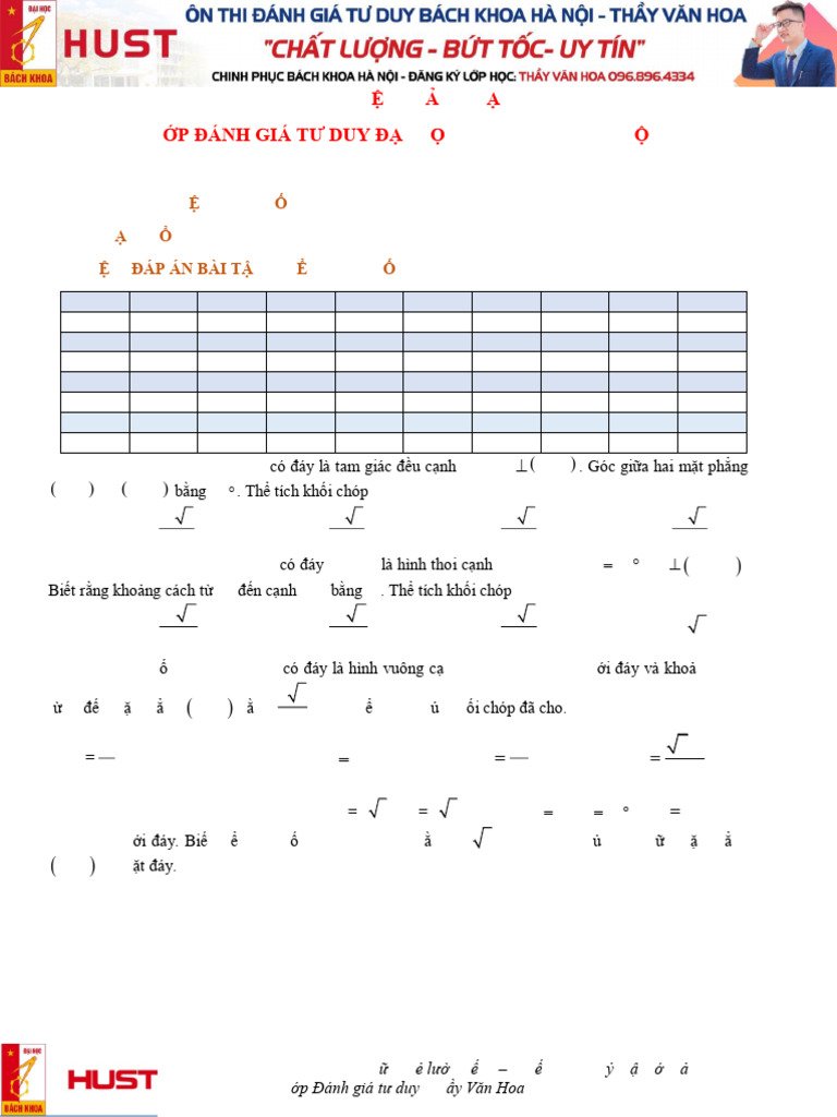 B05-Tsa-Ton-Bt - TH TCH Khi CHP | PDF