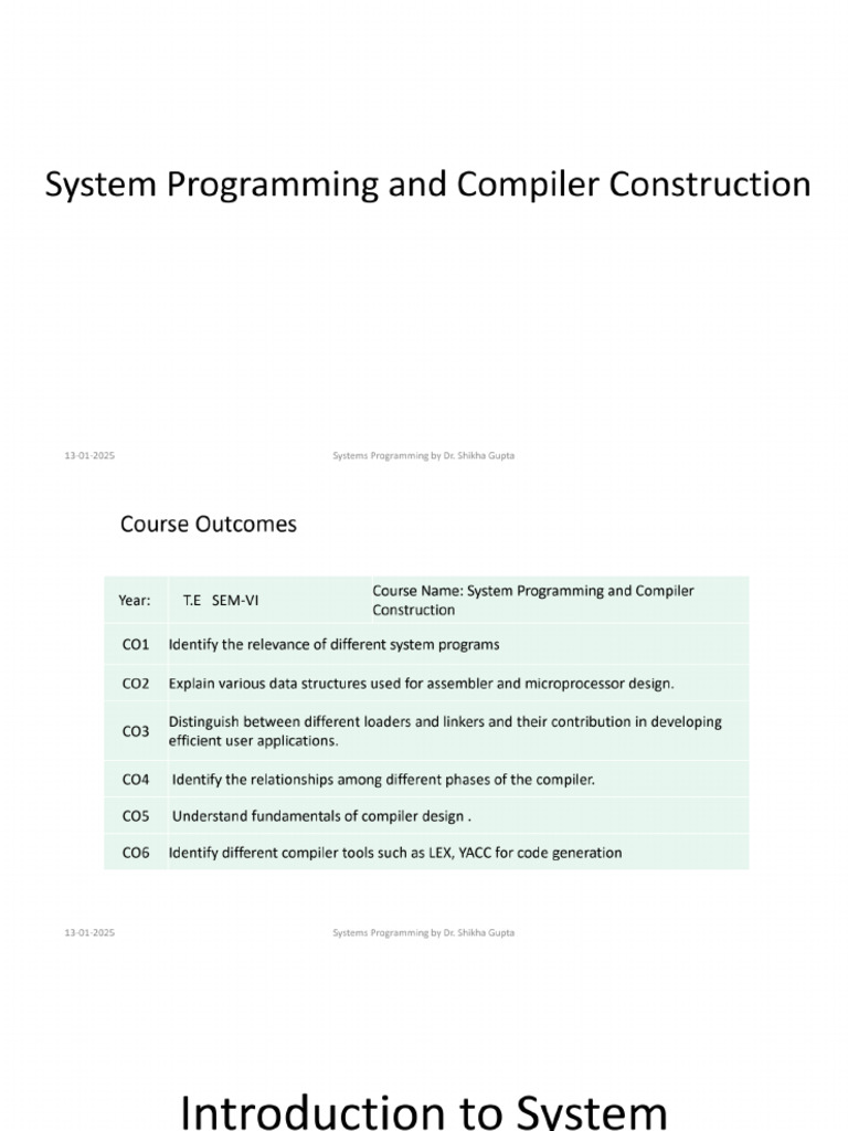 01-Unit1 SPCC 24-25 | PDF