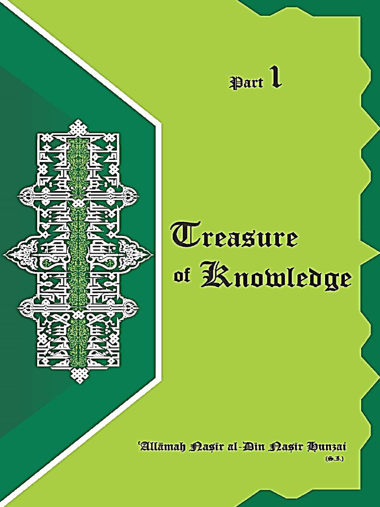 Treasure of Knowledge | PDF | God In Islam | Prophets And Messengers In ...