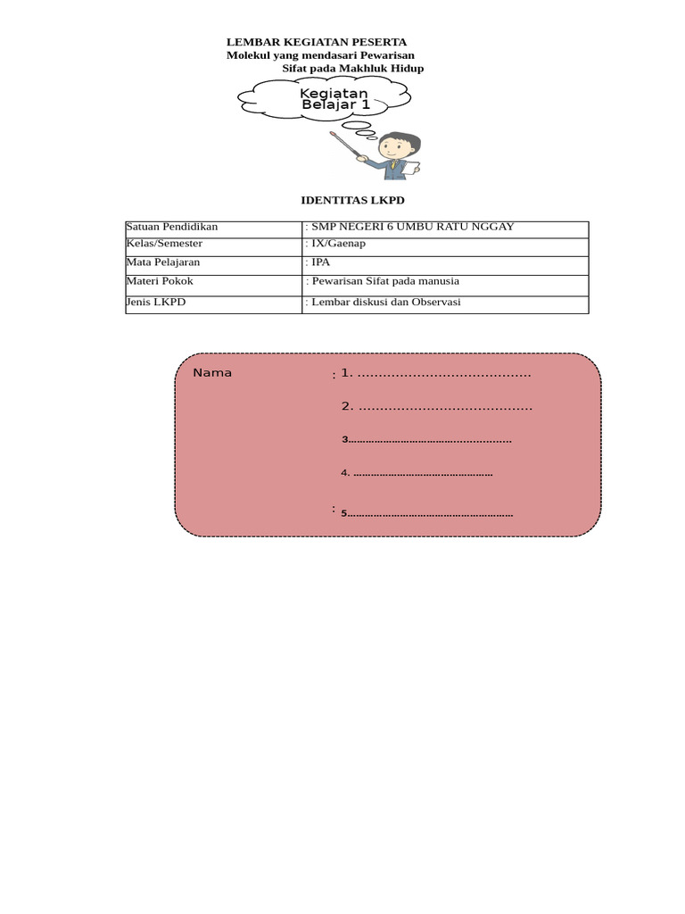 LKPD Fiks Inyong | PDF