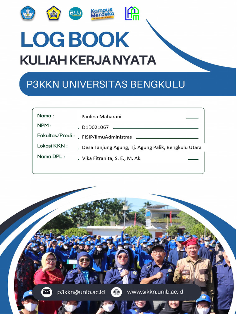 Log Book KKN Universitas Bengkulu | PDF