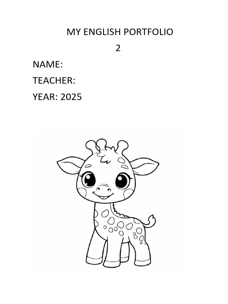 Cuadernillo English 2do grado | PDF