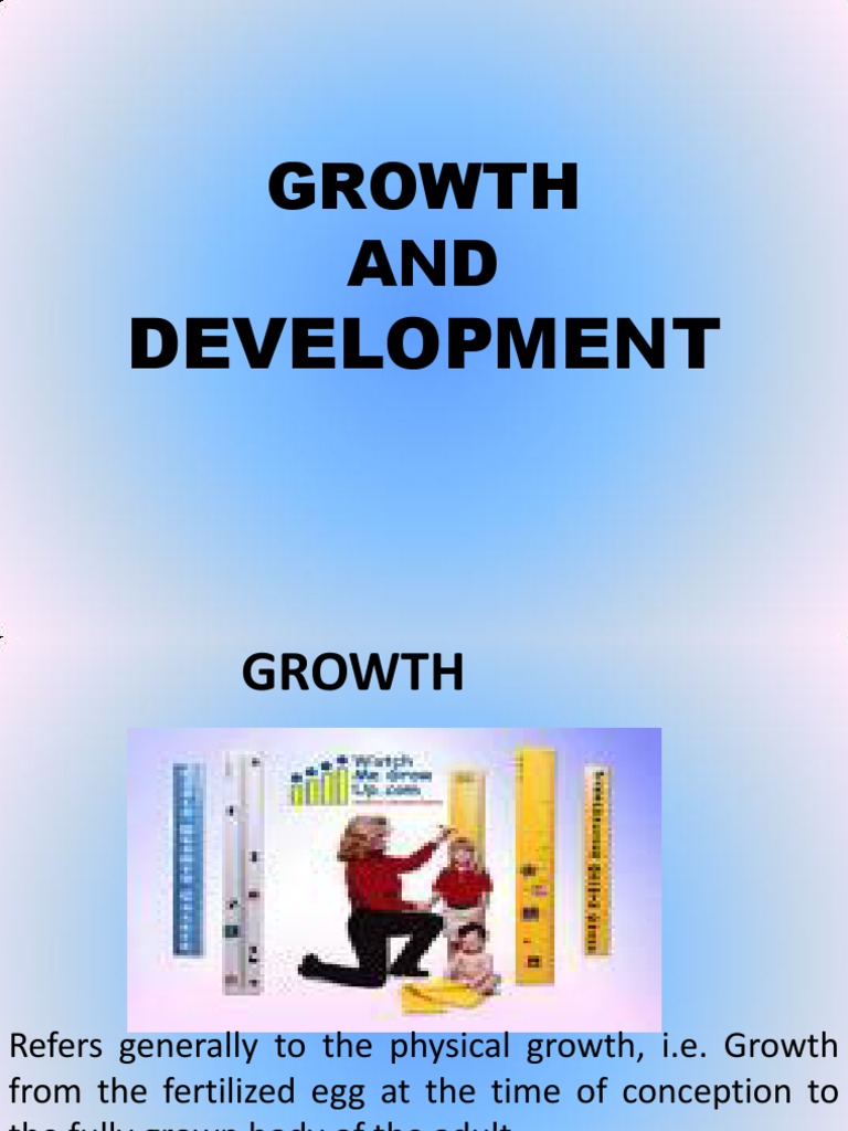Growth Rates of Body Systems Explained | PDF | Developmental Biology ...