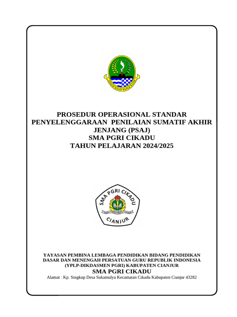 Program Psaj 2025 | PDF