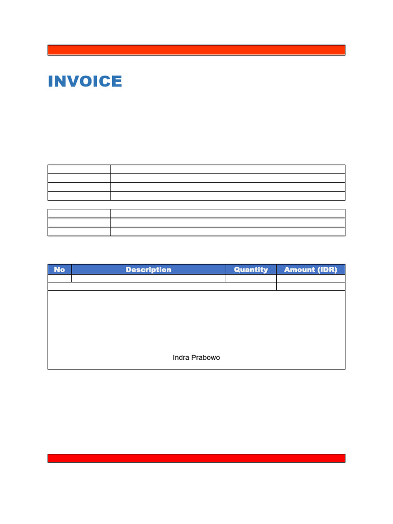 Invoice MPM Halal Bihalal 2025 | PDF