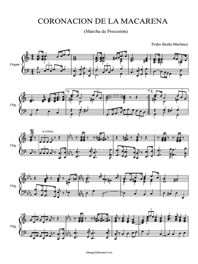 Coronacion de La Macarena | PDF
