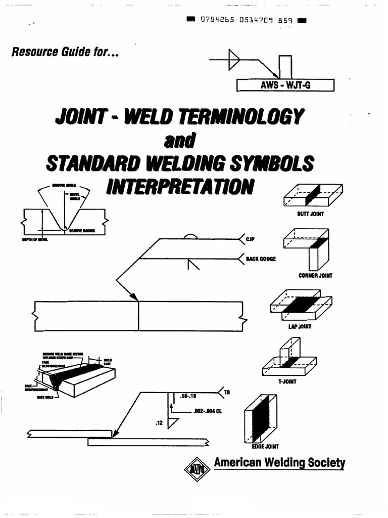 AWS Welding Symbols | PDF | Mechanical Engineering