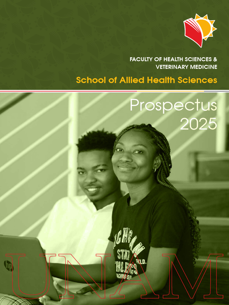 2025 Prospectus School of Allied Health Science | PDF | Bachelor's ...