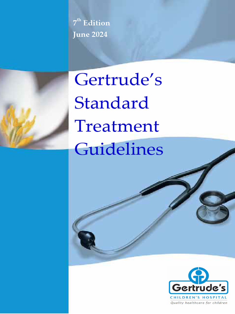 Standard Treatment Guidelines 7th Edition June 1, 2024 | PDF | Saline ...