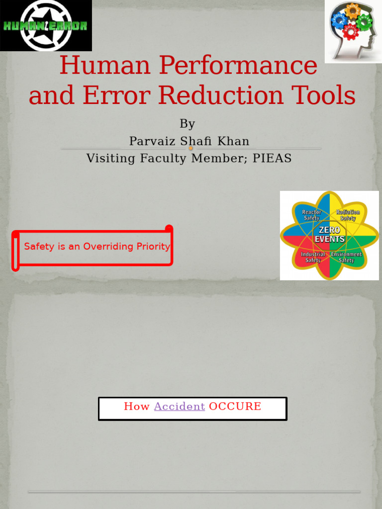 Introduction Human Error Prevention Tools PWI | PDF | Communication ...