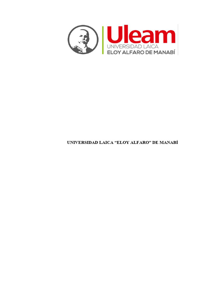 ULEAM-ODON-0120 | PDF | Especialidades Medicas