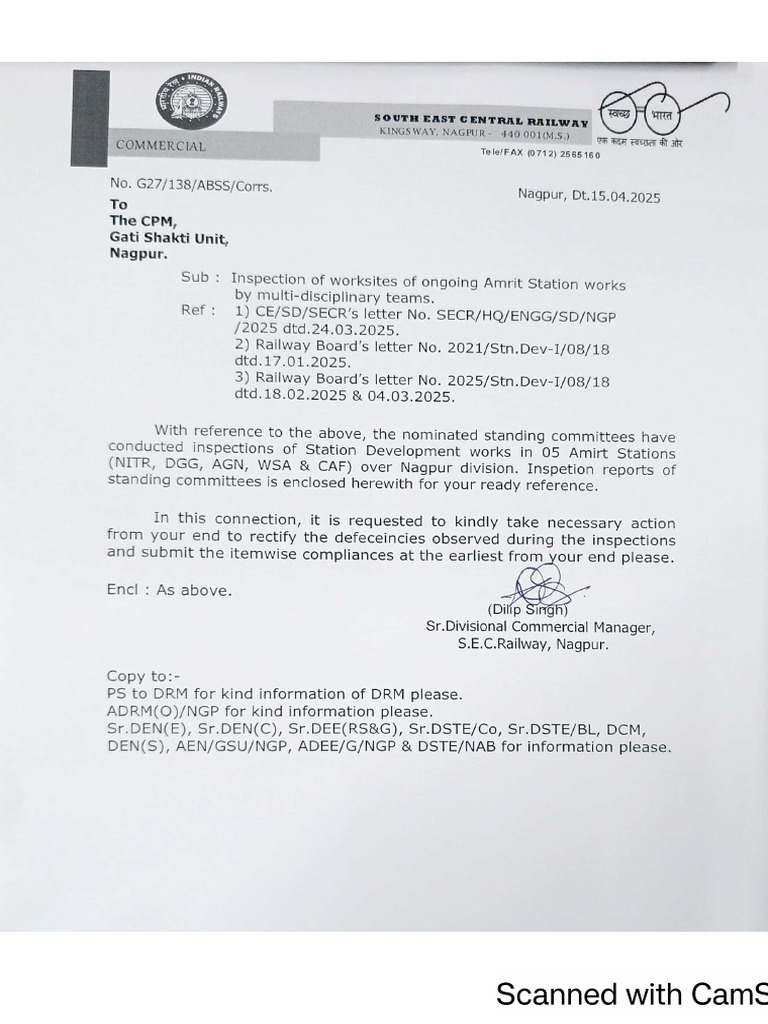Amrit Stations Deficiencies | PDF
