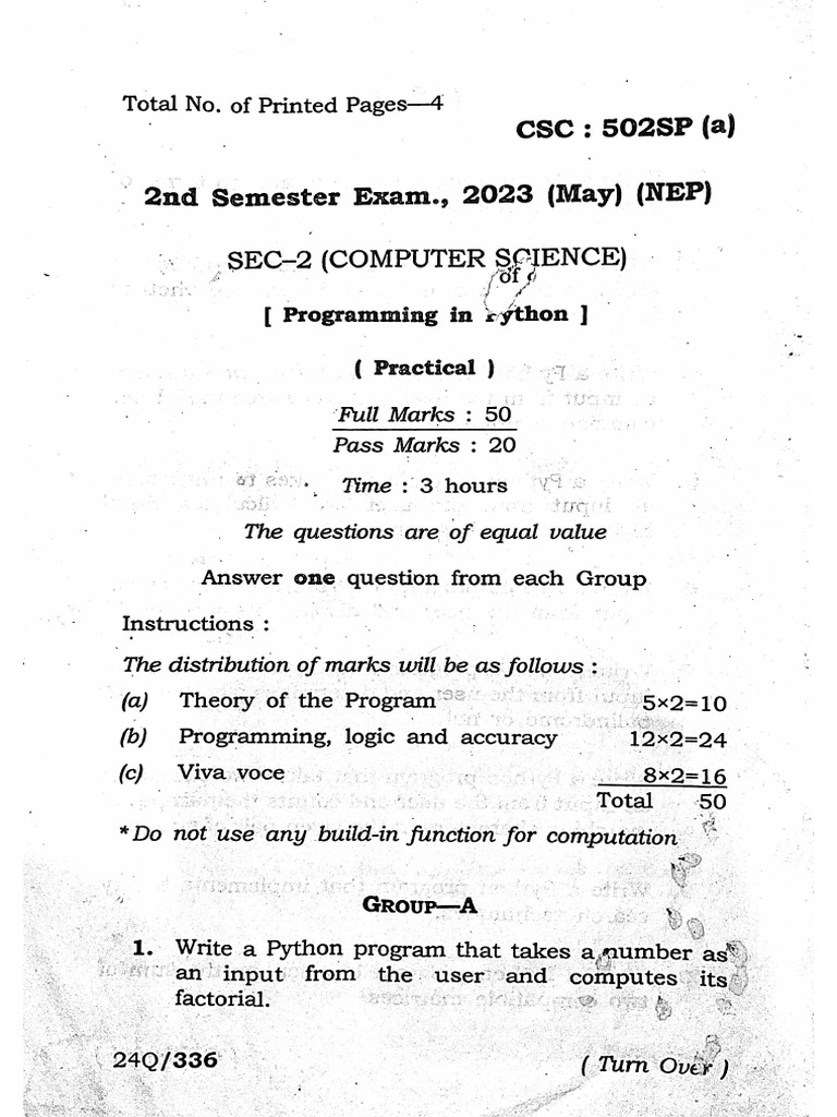Computer Science Pdf