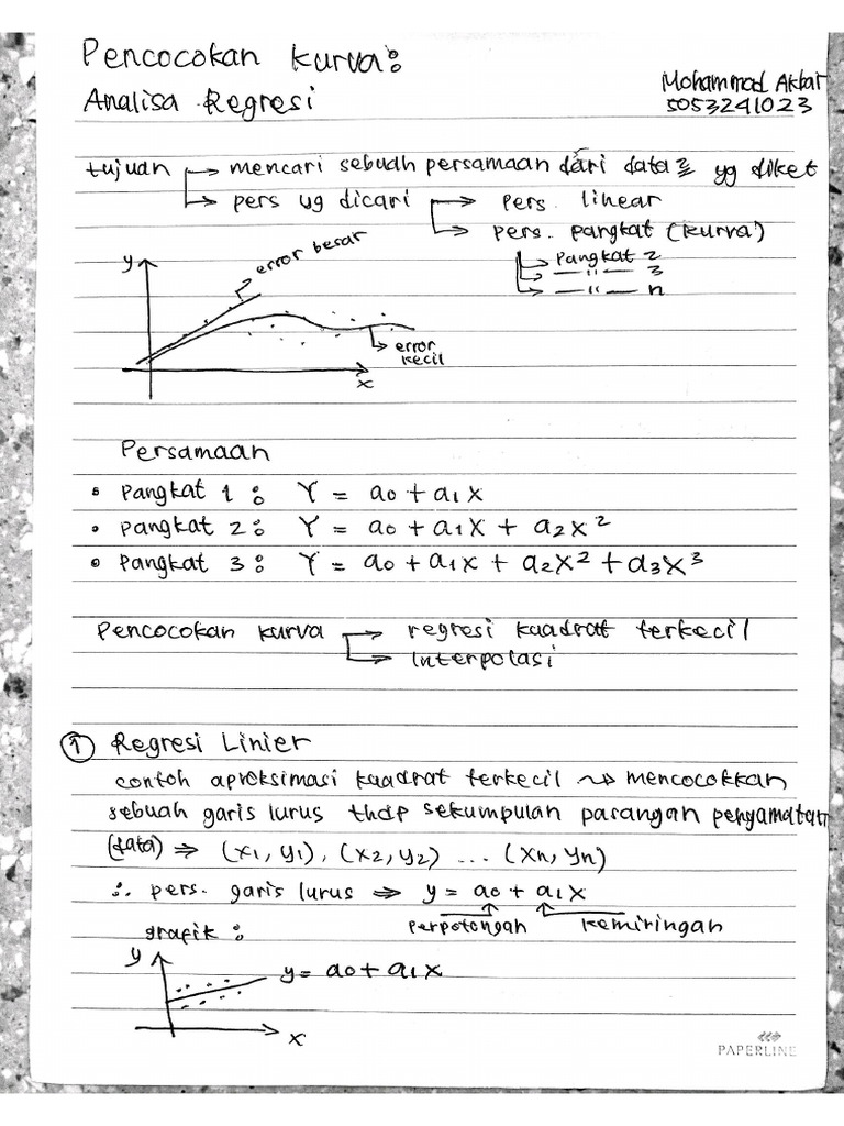 Regresi Linear | PDF