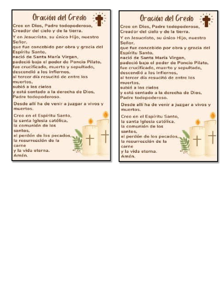 El Credo | PDF