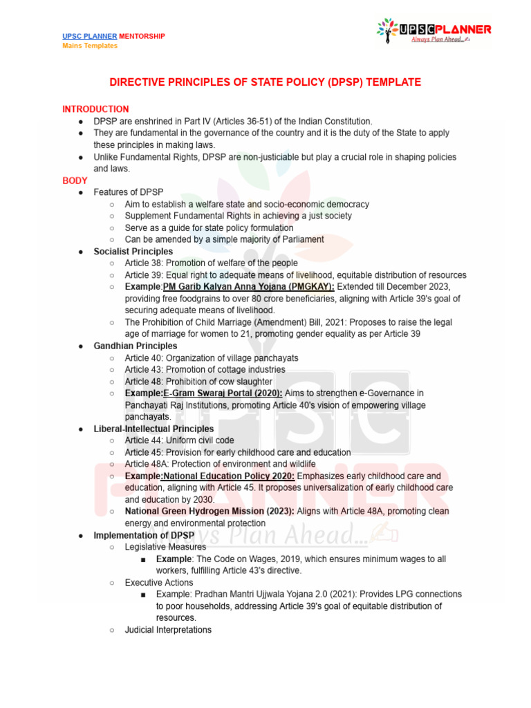 DPSP TEMPLATE BY Planner | PDF | Government | Justice