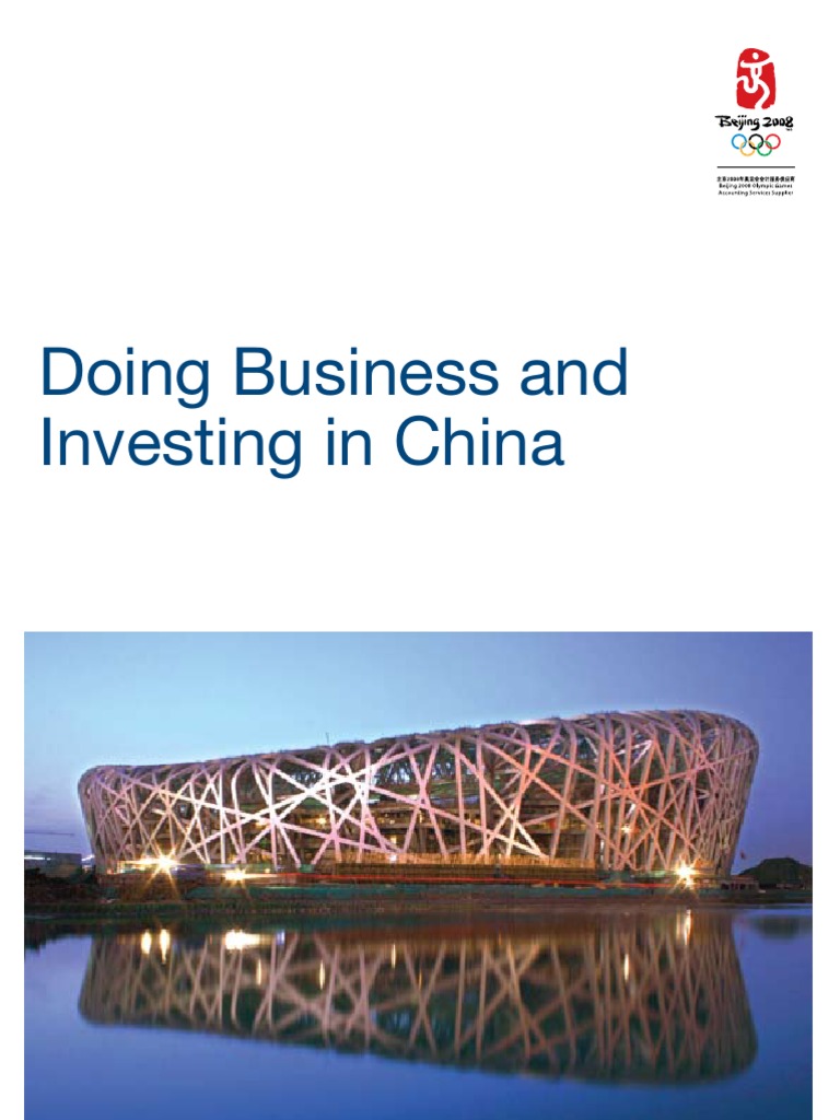 PWC Doing Business and Investing in China | PDF | Renminbi | Joint Venture PWC Doing Business and Investing in China | PDF | Renminbi | Joint Venture