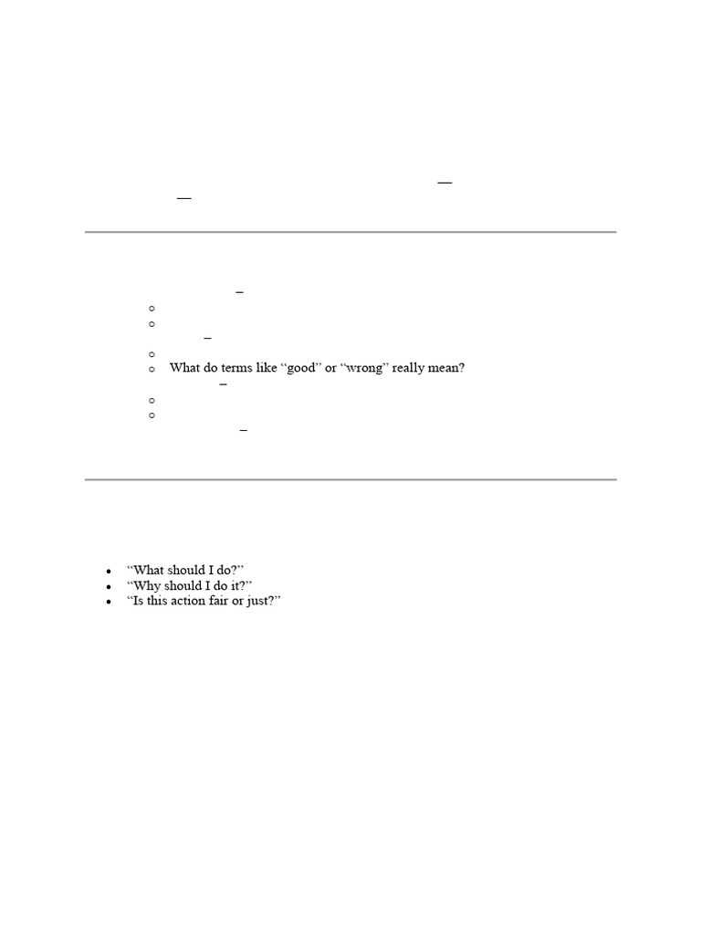 Ethical Philosophy - Definition and Key Aspects | PDF