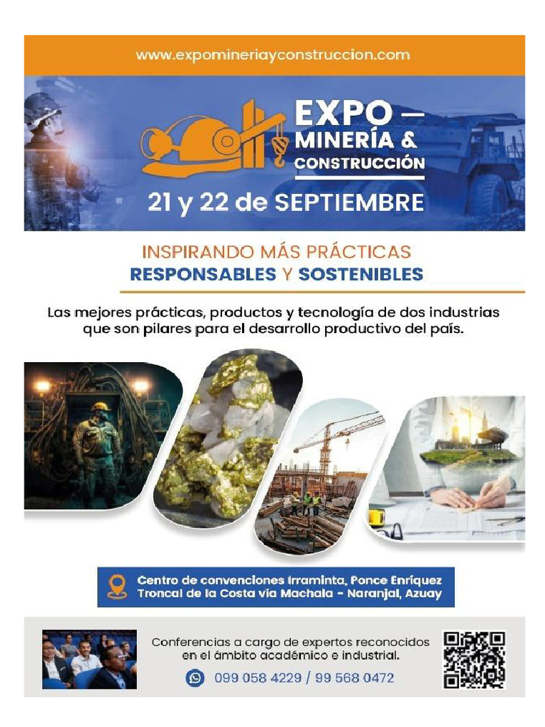 Manual Expositor Expo Mineria y Construccion 2023 | PDF | Daños y ...