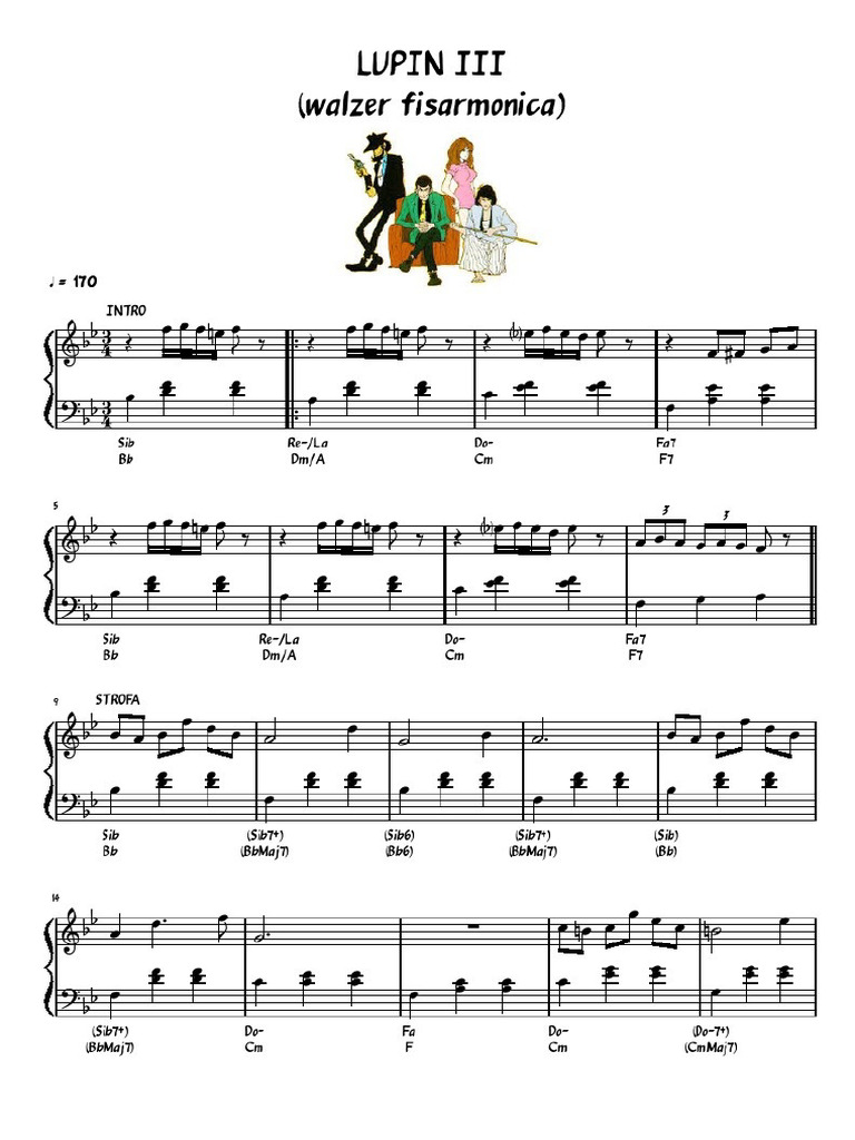 LUPIN III (Walzer) | PDF