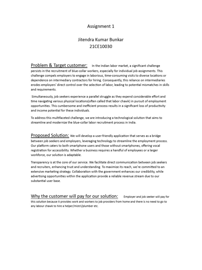 BPlan Dev Assignment1 | PDF