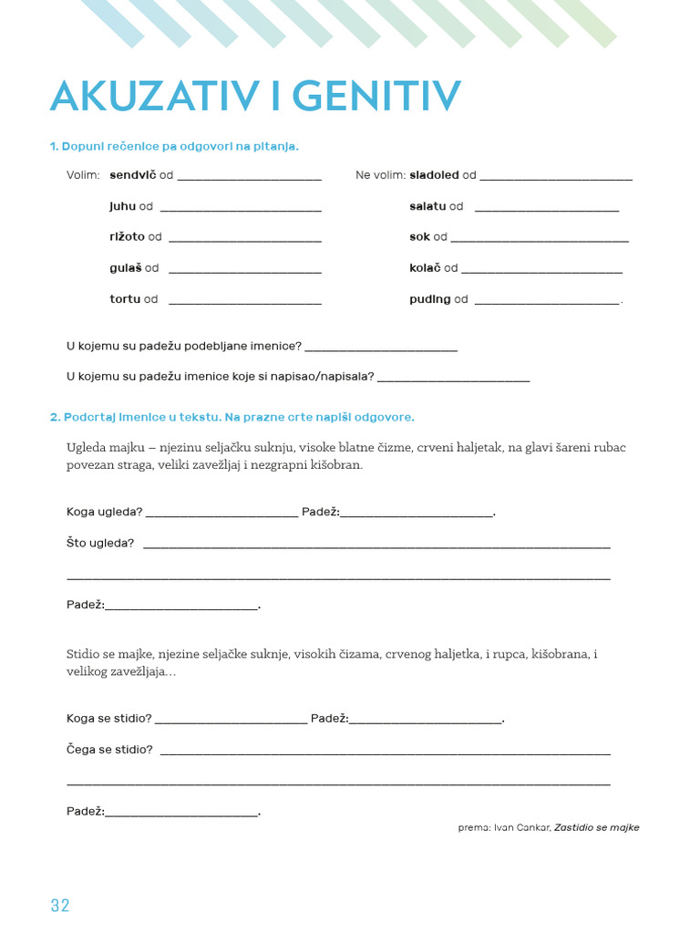 Akuzativ I Genitiv | PDF