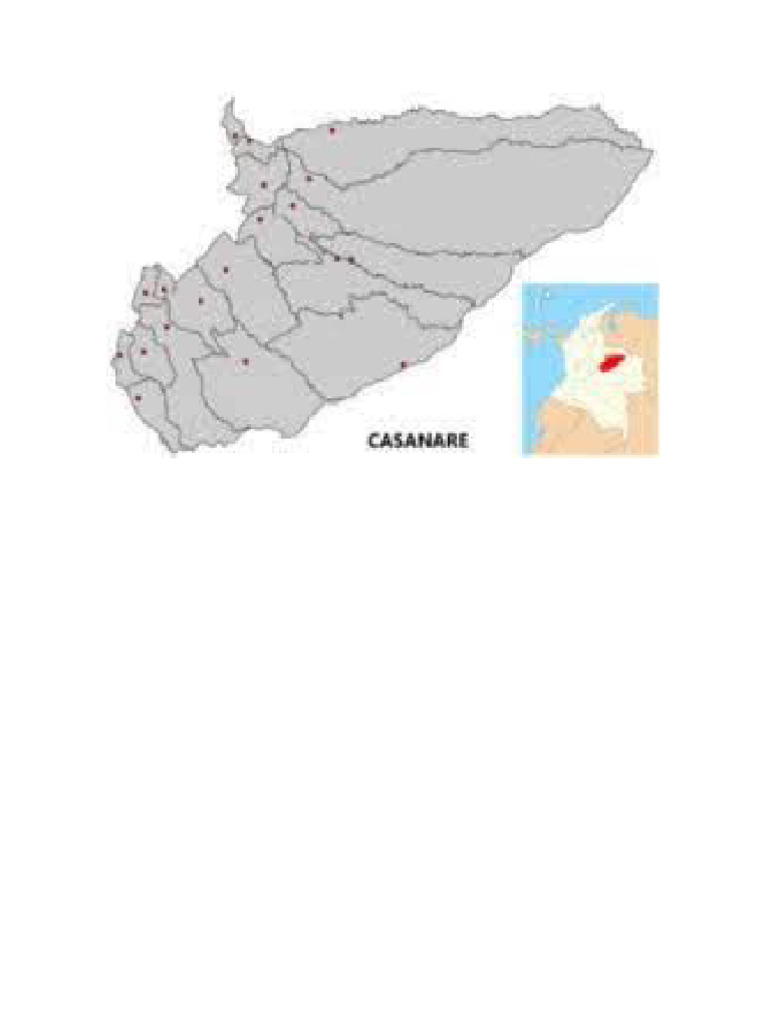Mapa Politico Casanare | PDF