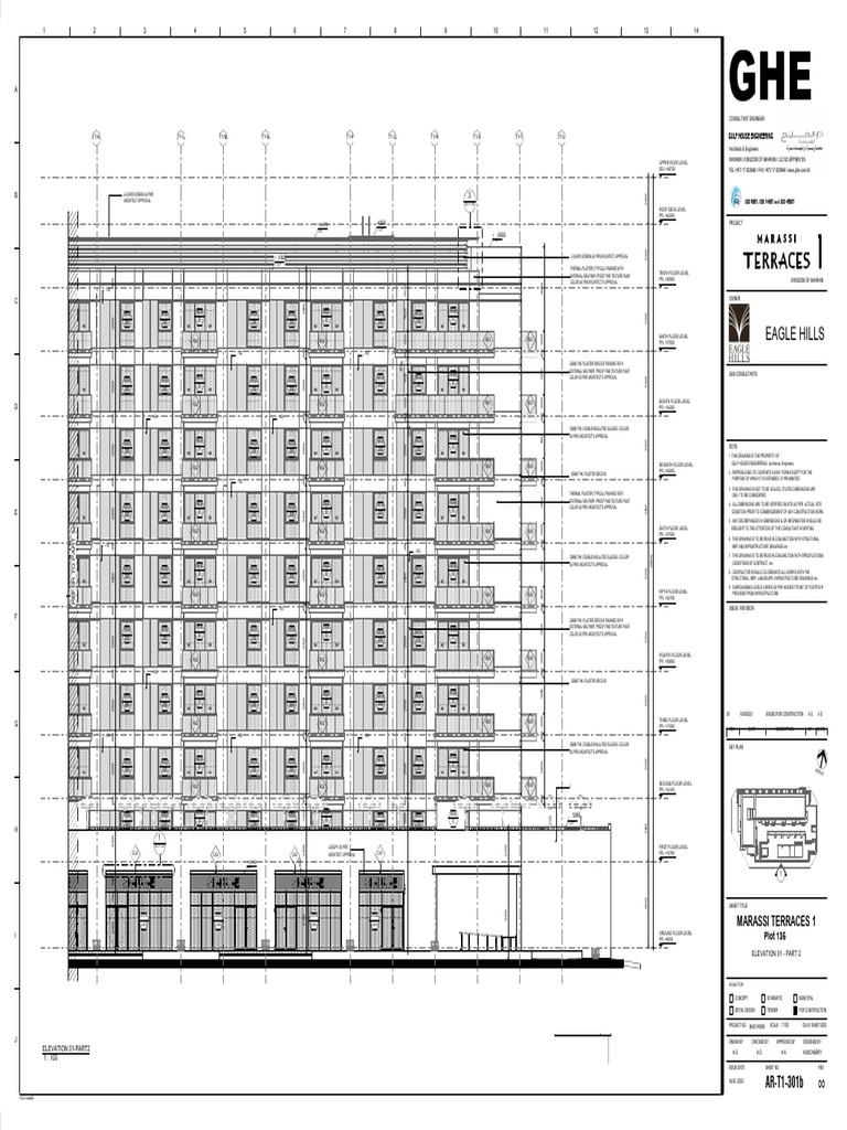 AR-T1-301b-ELEVATION 01 - PART 2 | PDF | Materials | Crafts