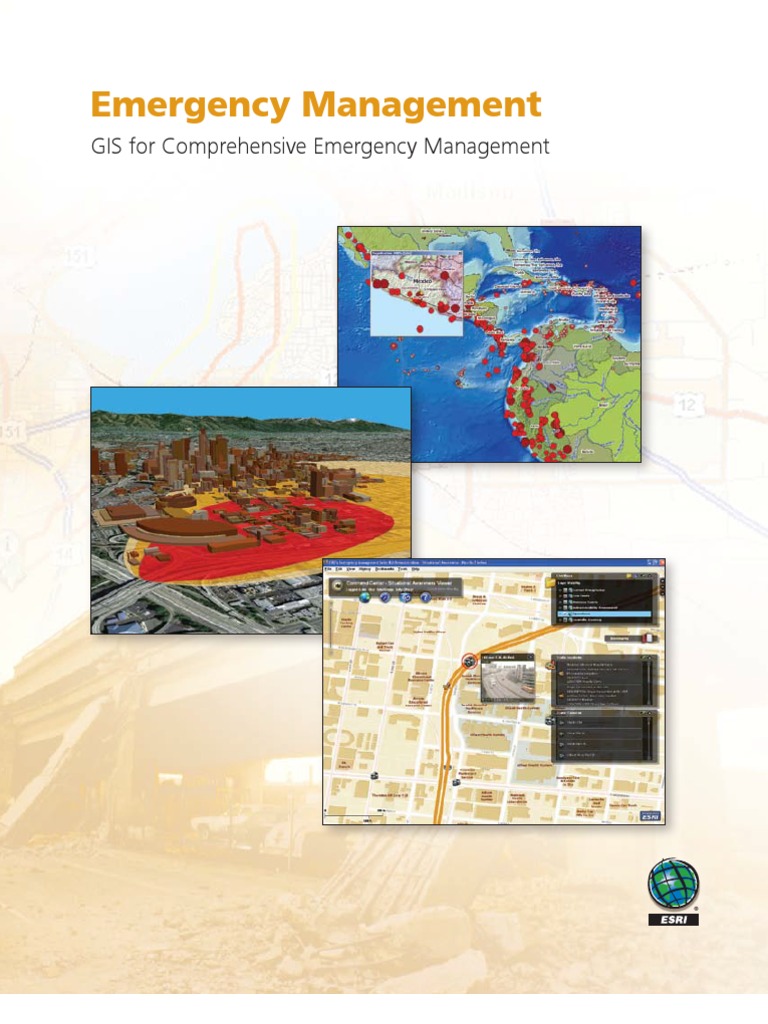 Gis For Emergency Management | PDF | Esri | Emergency Management
