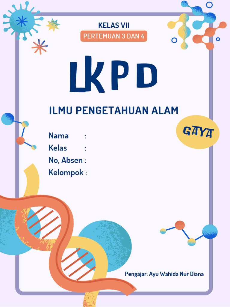 LKPD 7.4 - Gaya, Hukum Newton I Dan II | PDF