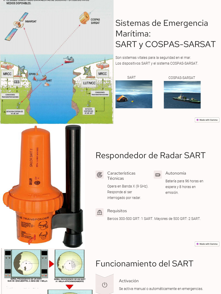 Sart y Epirb | PDF | Telecomunicaciones | Tecnología de información y comunicaciones