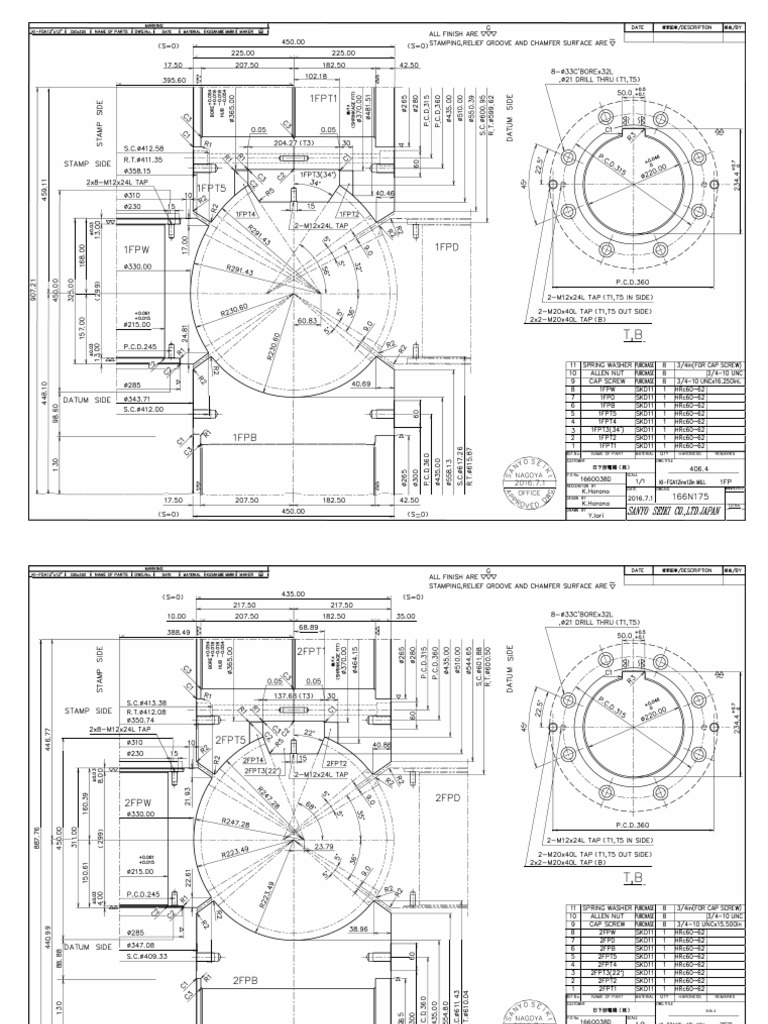 Roll Drawings FGA406.4 | PDF