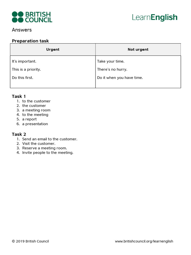 Customer Communication Task Guide | PDF