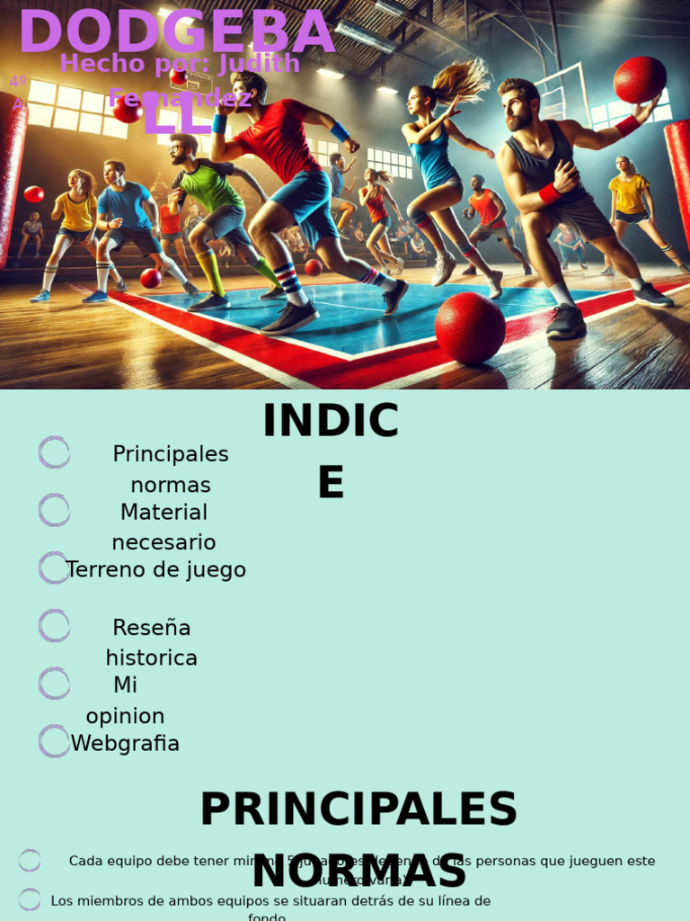 Normas y Beneficios del Dodgeball | PDF