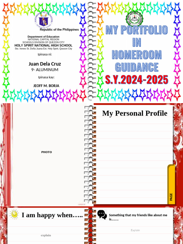 My Portfolio Template in Hg | PDF