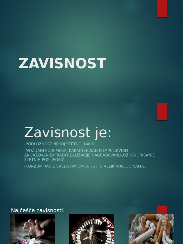 ZAVISNOST | PDF