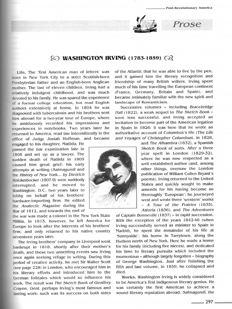 Washington Irving | PDF