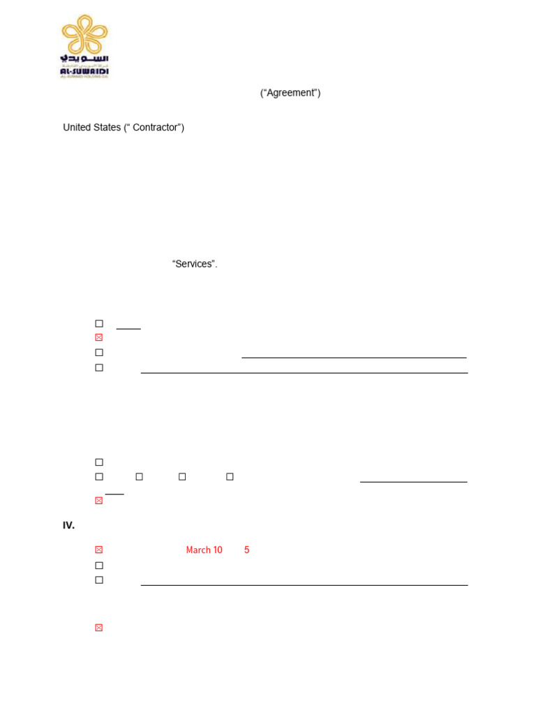 Saudi Arabia Construction Contract Agreement | PDF | General Contractor ...