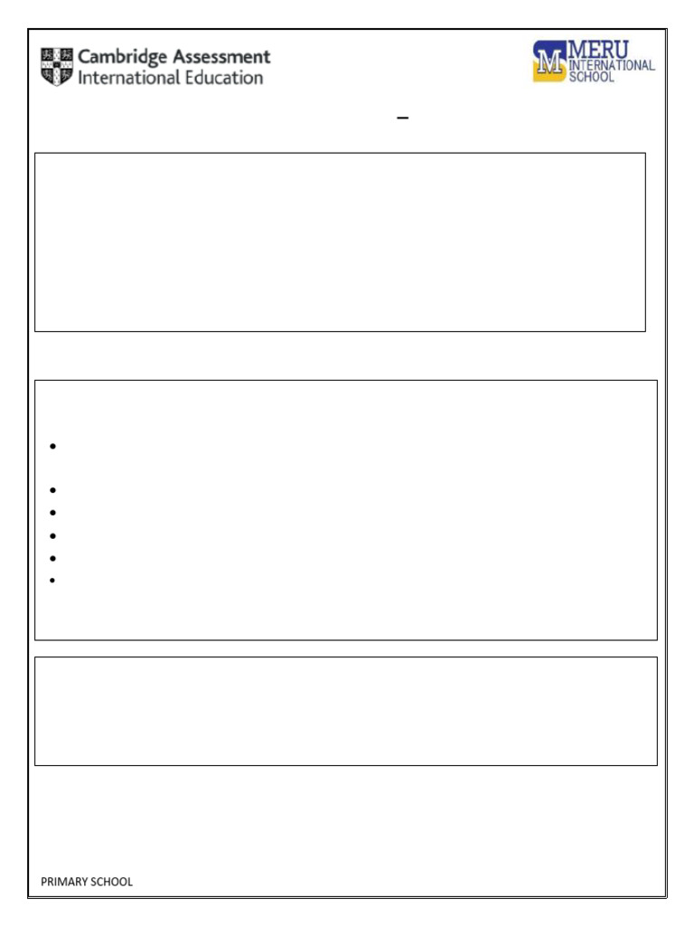 Half Yearly Assessment English Paper 2 Grade 1 | PDF