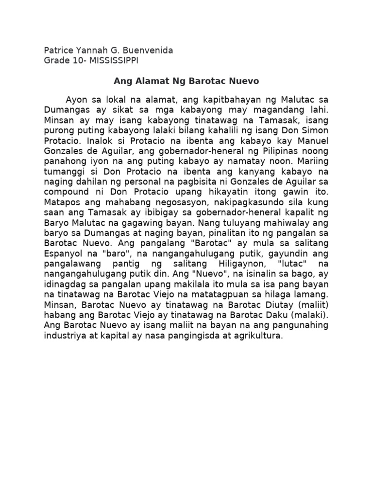 Alamat | PDF
