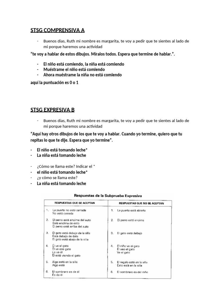 STSG A Y B Estudio | PDF