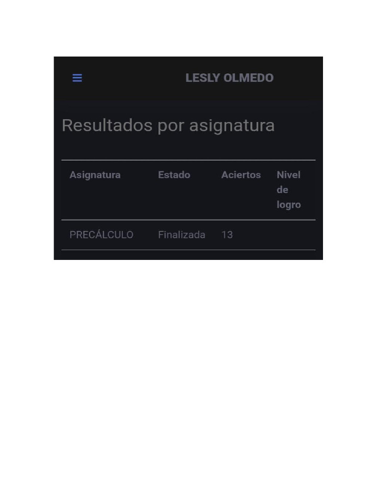 Prueba Mis Logros | PDF