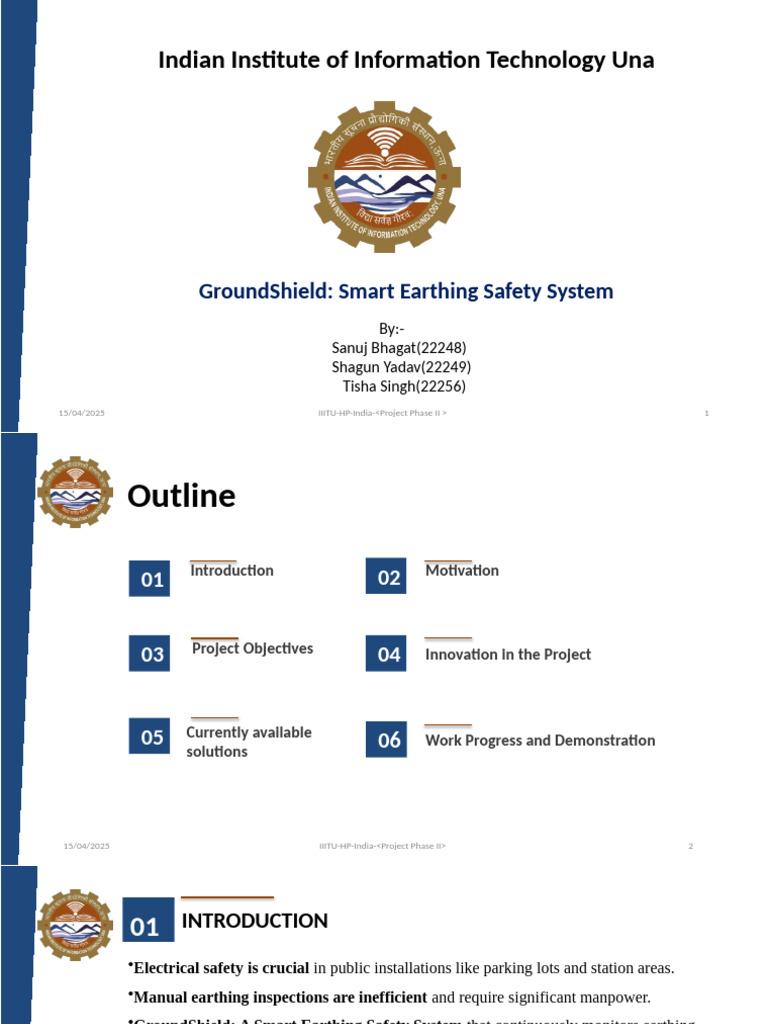 GroundShield: Smart Earthing System | PDF | Electrical Engineering ...