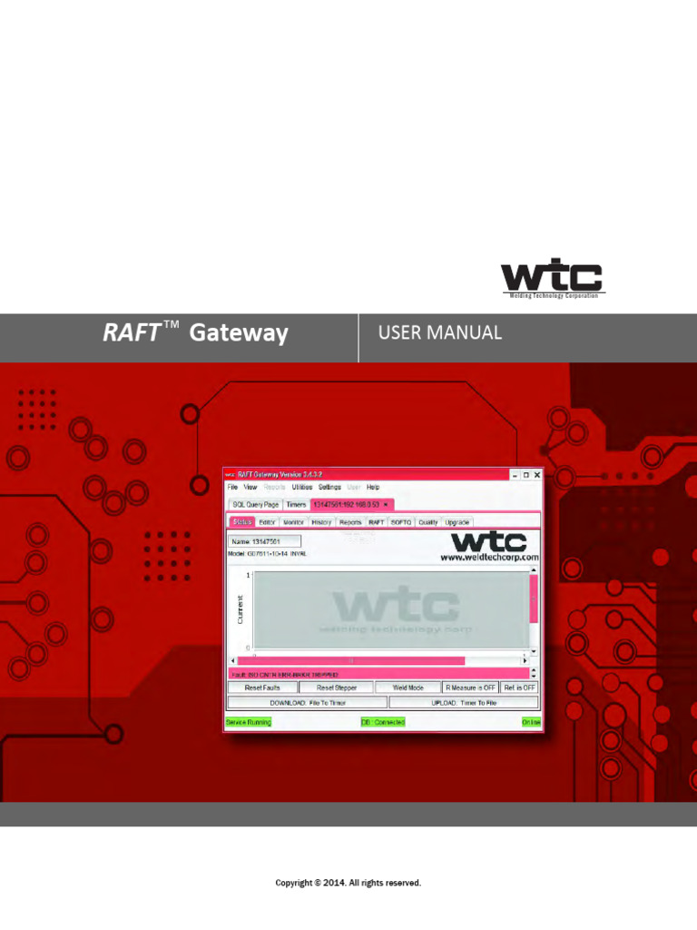 Manual-RAFT-Gateway-M038151 - 3 4 3 2 - V3 | PDF | Computer Network ...