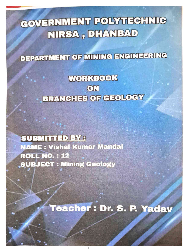 Mining Geology | PDF
