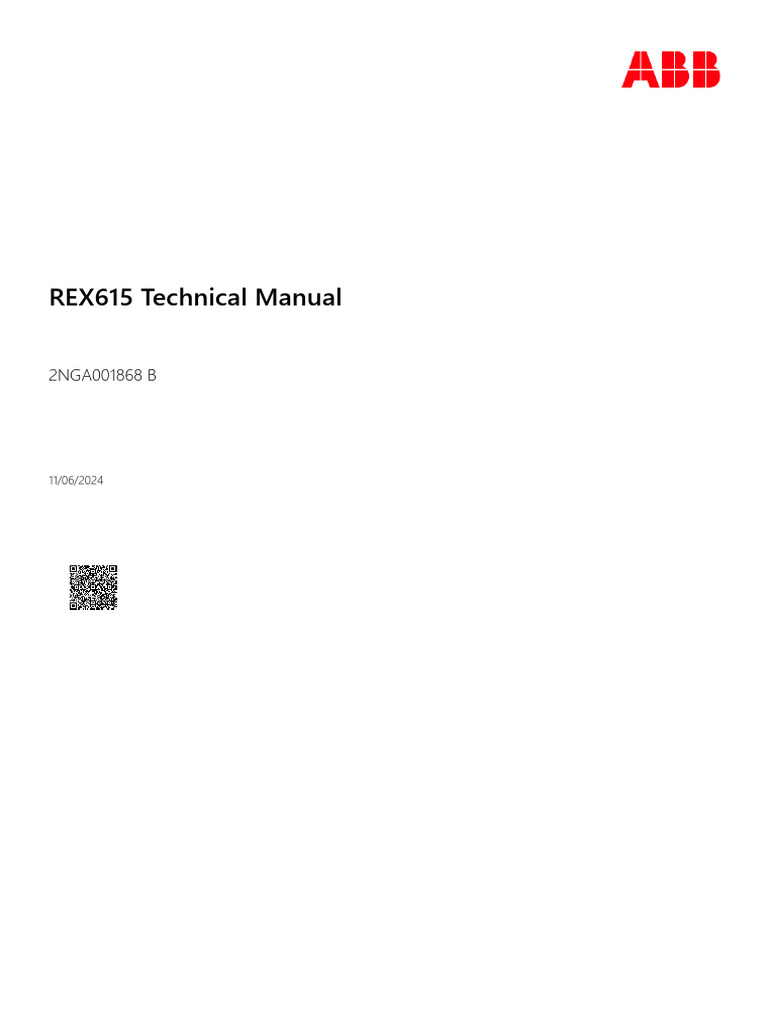 7 9 617 REX615 MANUAL - Compressed Signed | PDF | Logic Gate | Computing